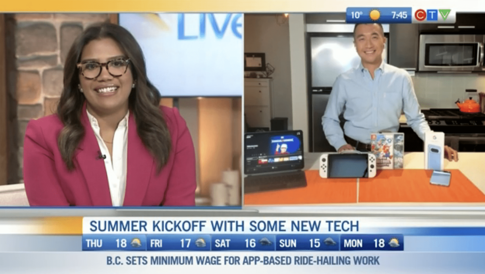 Must have tech to kick-off summer 2024 - CTV Morning Live Vancouver ...